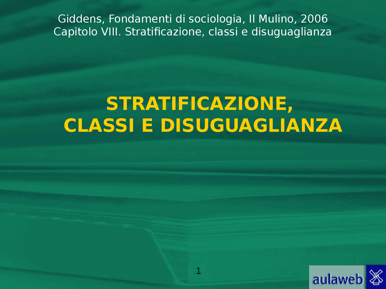 Stratificazione Classi E Disuguaglianza Giddens Docsity