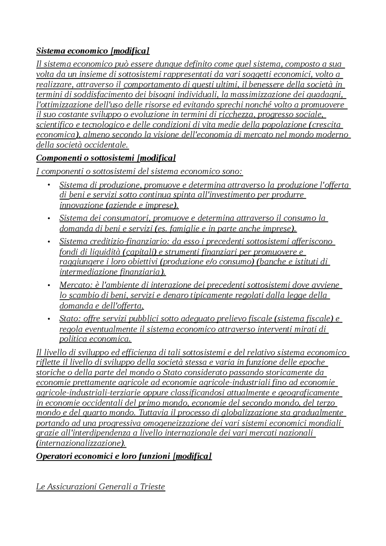 Appunti Di Introduzione Alleconomia Docsity