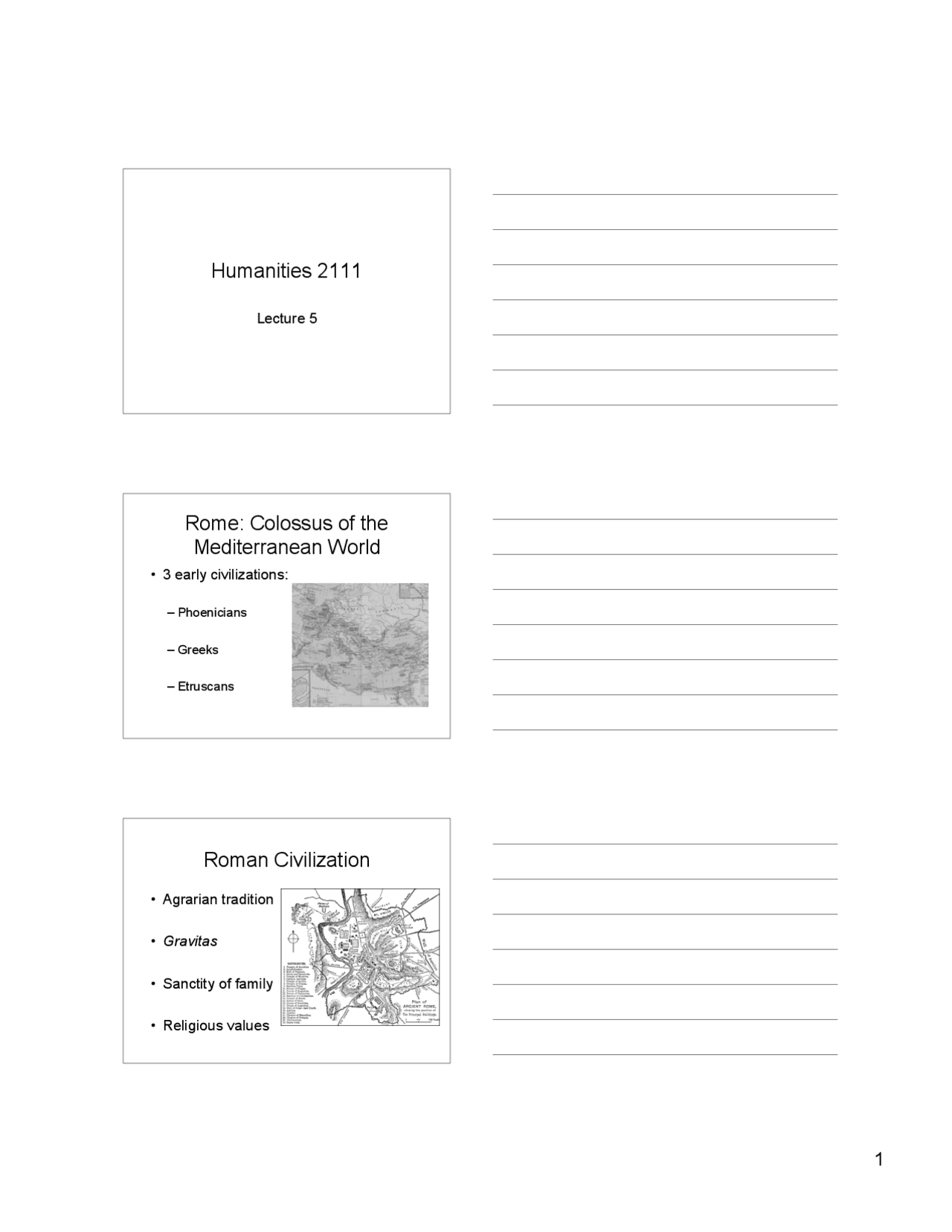 Humanities Lecture 05 Slides Literature Sara E Selby Docsity