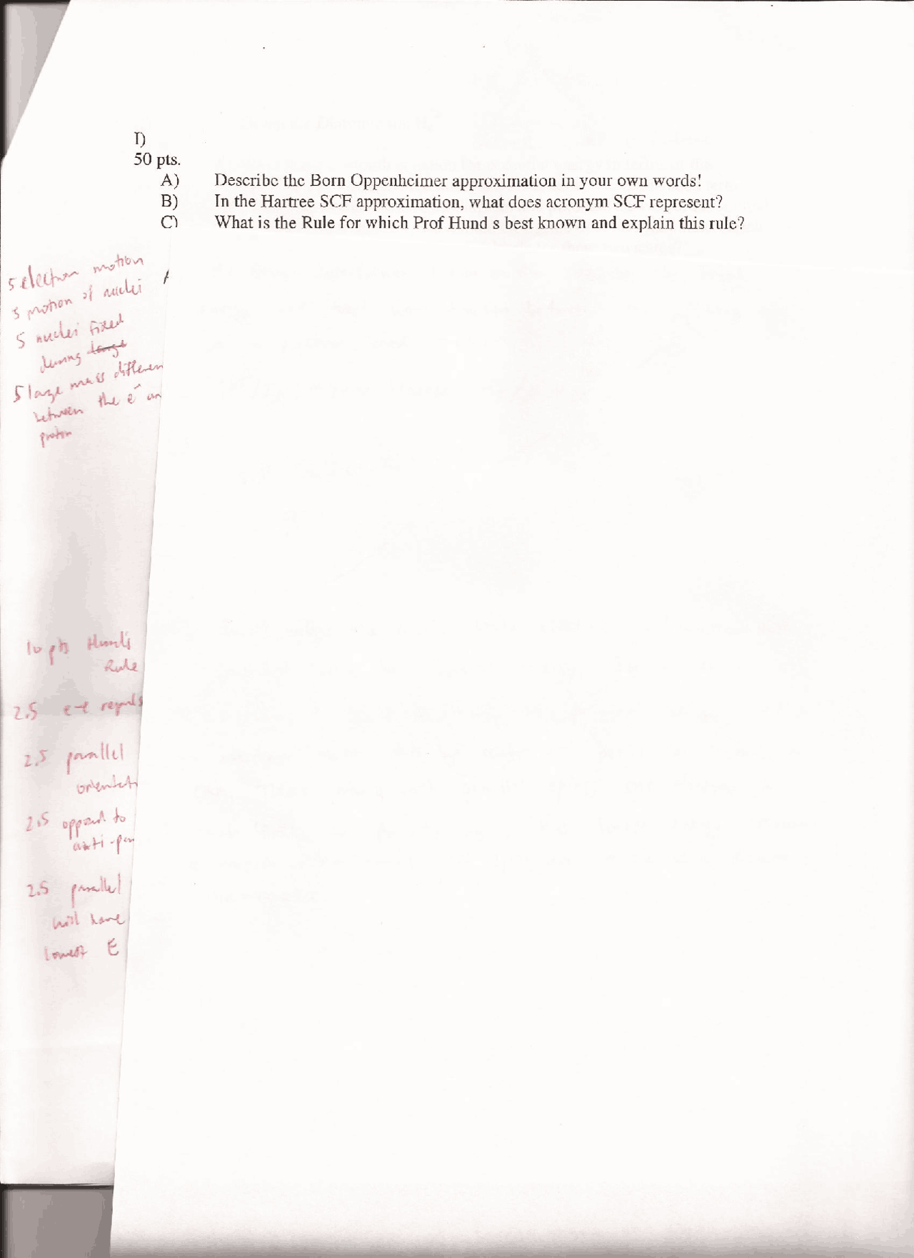 Fundamental Chemical Laws Exercises Chem 20a Docsity