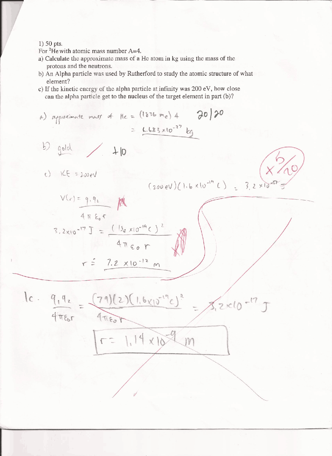 Quiz 1 With Solution For Chemical Structure Chem 20a Docsity
