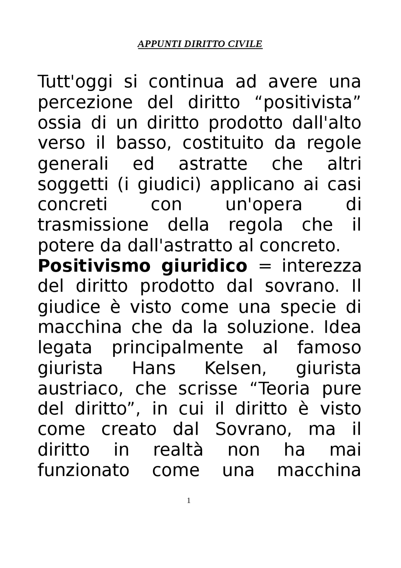 Appunti Diritto Civile Docsity