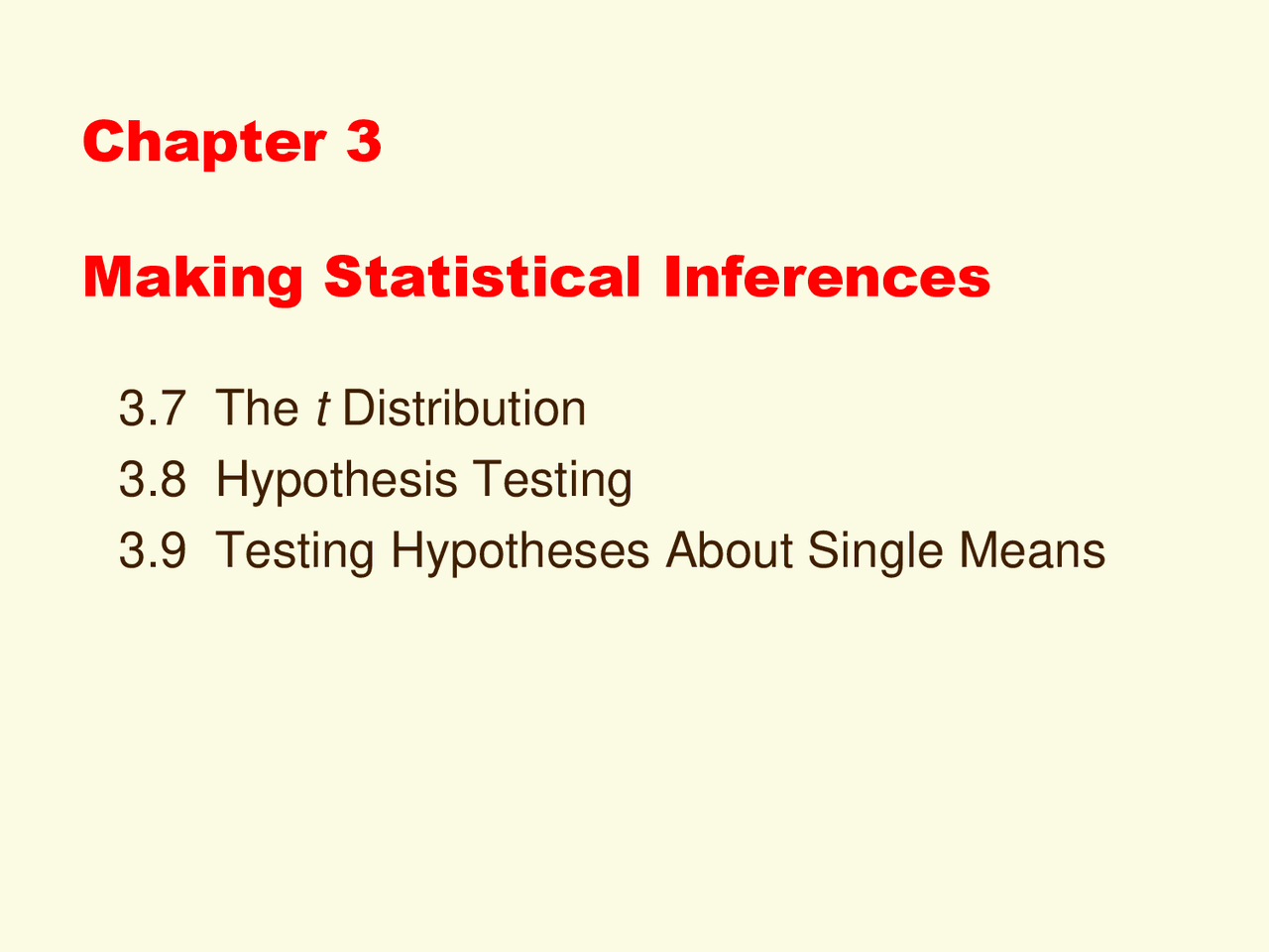 Basic Social Statistics Lecture03b Sociology Docsity