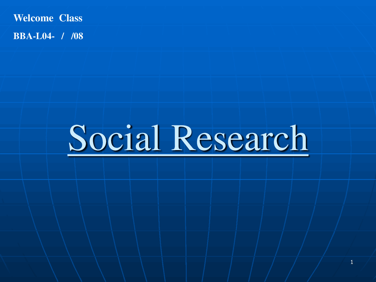Introduction To Sociology Social Research Lecture Slides Sociology