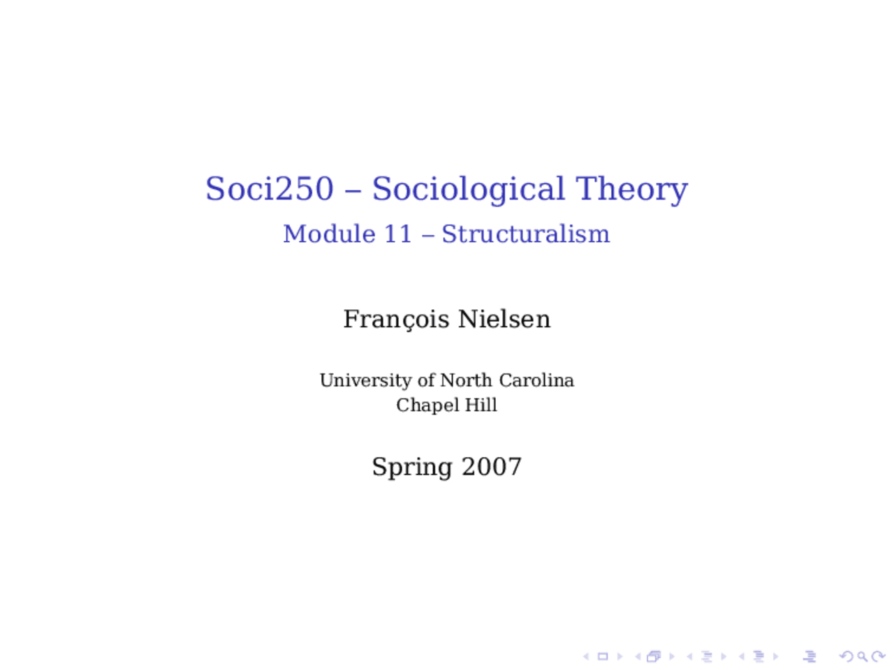 Structuralism-Sociological Theory-Lecture soci250m11-Sociology ...