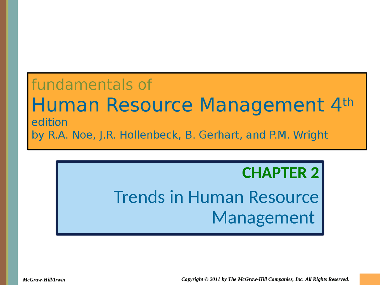 Lecture Slide For Exam Review Human Resource Management Mgmt 3241