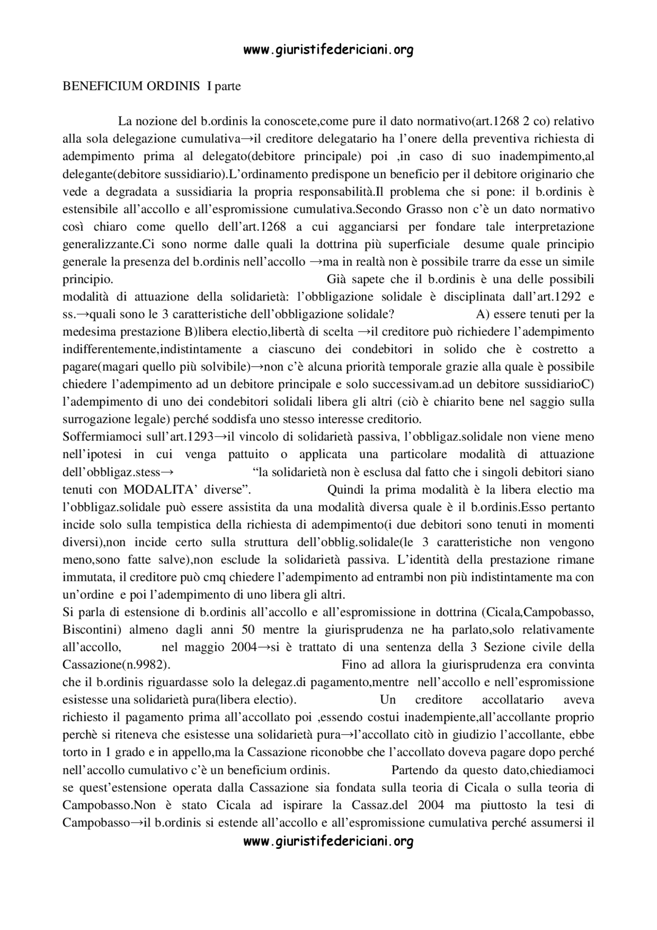 Saggi Di Grasso Docsity