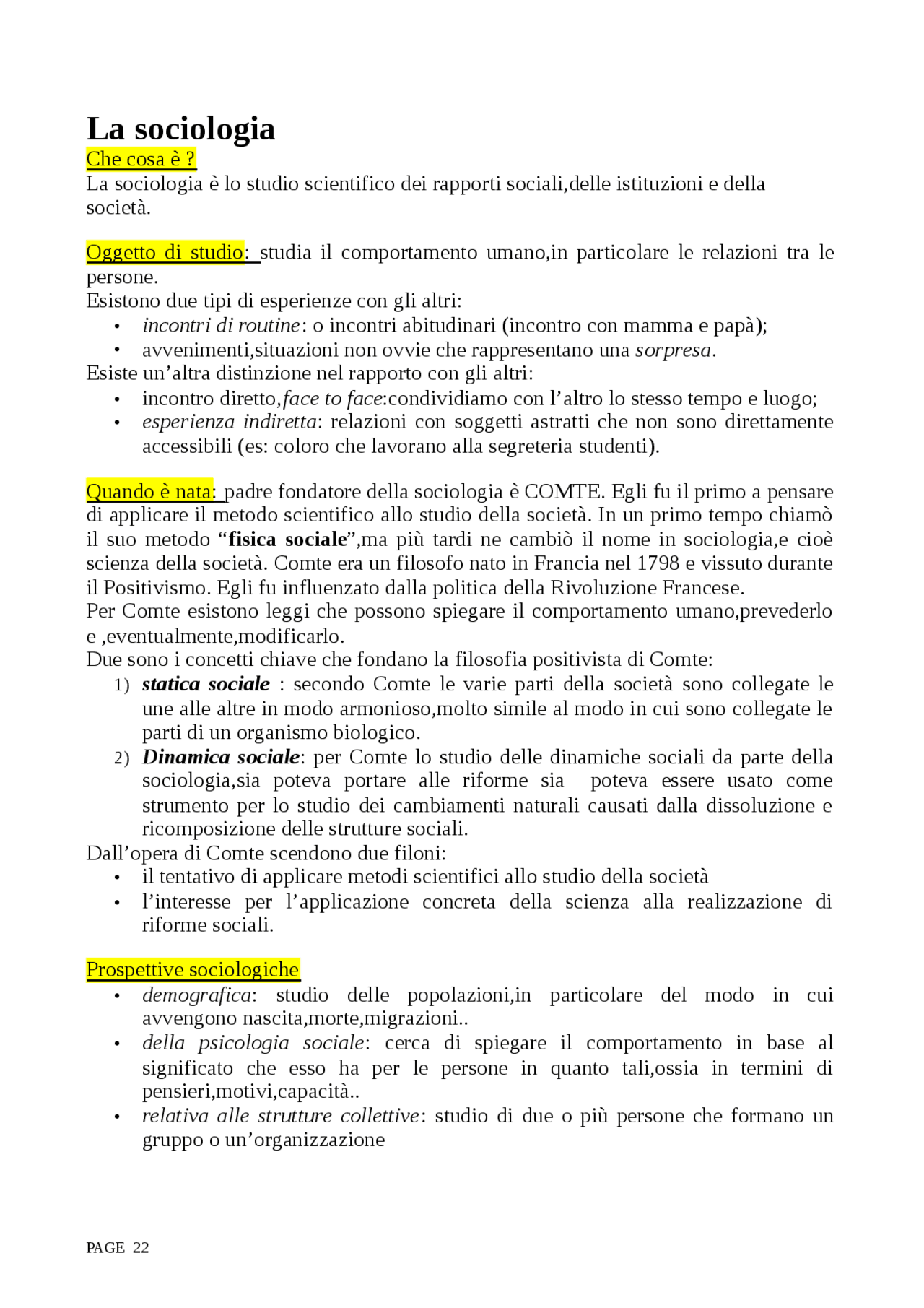Smelser Manuale Di Sociologia Docsity