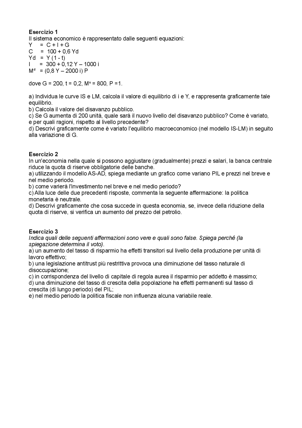 Simulazione 1 Docsity