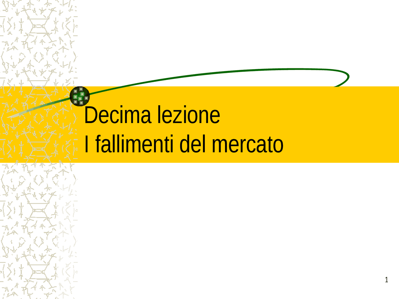 5 Lezione I Fallimenti Del Mercato Fallimenti Micro Docsity
