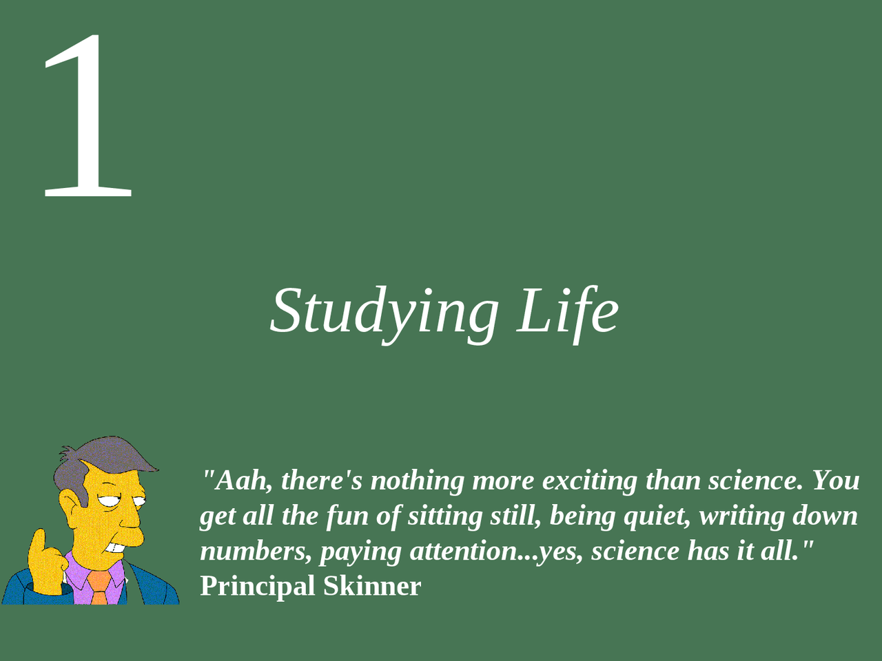 What Is Biology Lecture Slides Biol 213 Docsity