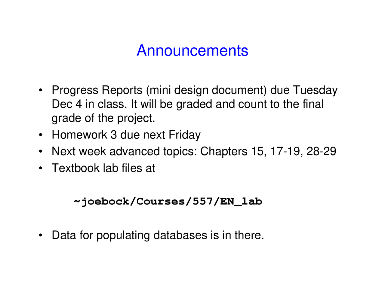 Entity Relationship Diagram Introduction To Databases Tutorial 06 Computer Science Docsity