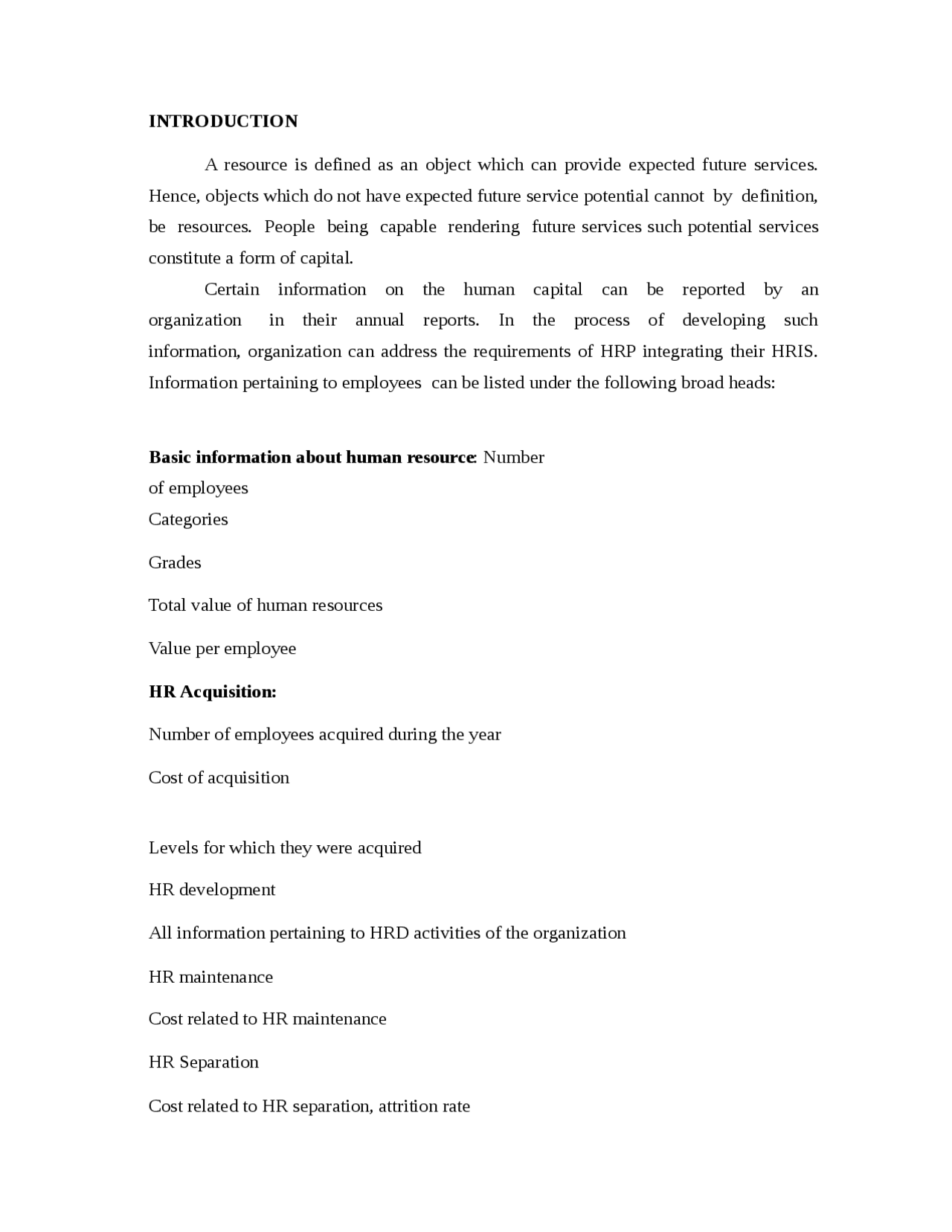 Human Resource Accounting - HR Audit - Notes - Business Management ...