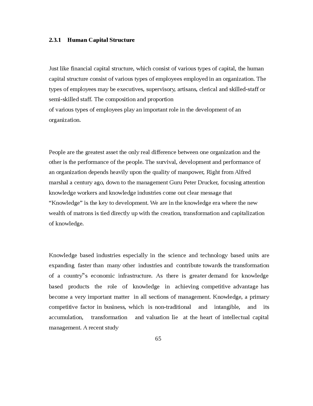 Human Resource Accounting - Human Capital Structure - Notes - Business ...