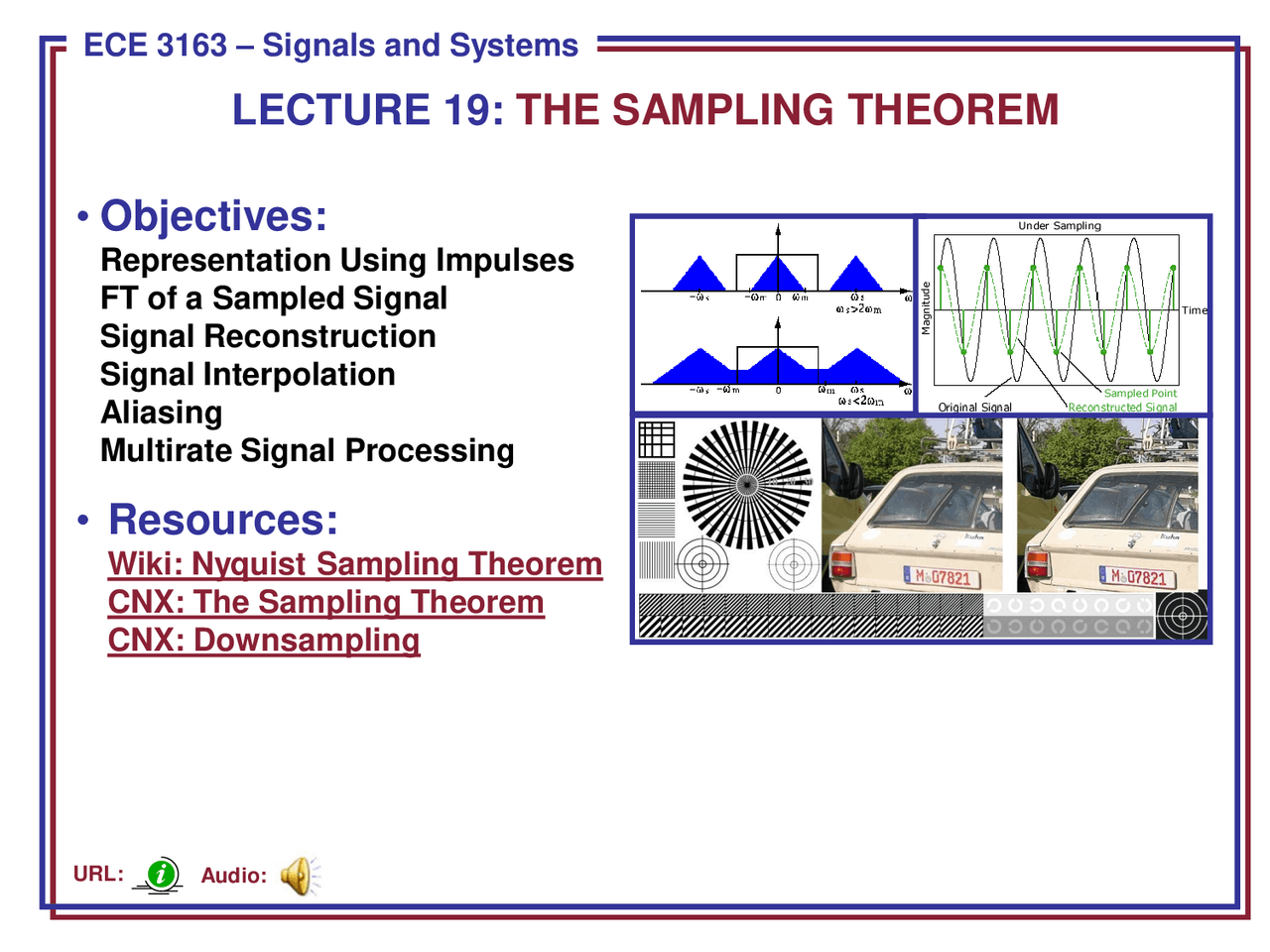 Representation of a CT Signal-Signals and Systems-Lecture 19 Slides-Electrical and Computer ...