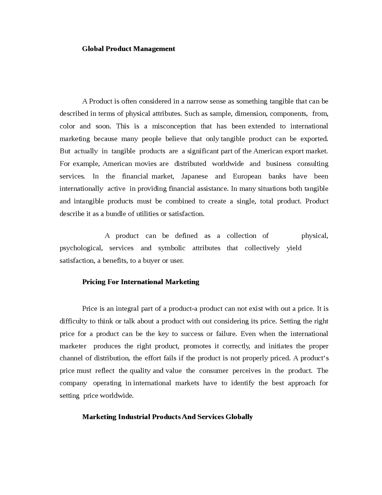 GLOBAL PROTECTINSIM -Global Product Management- Business Management ...