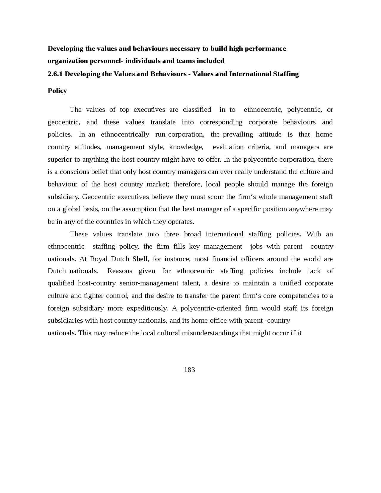 Global Human Resource Management 3 | Study notes Business ...