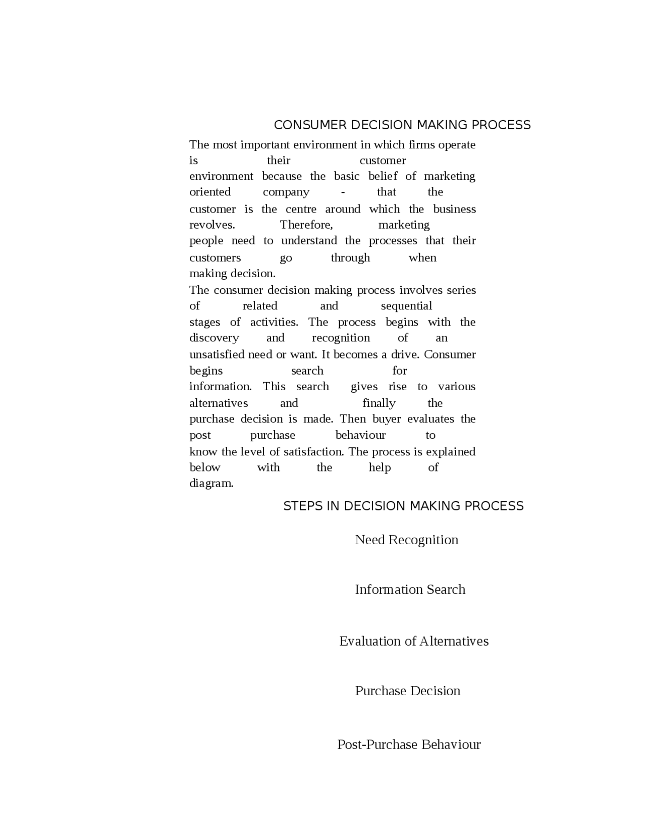 Consumer Behaviour And Marketing Action Consumer Decision Making