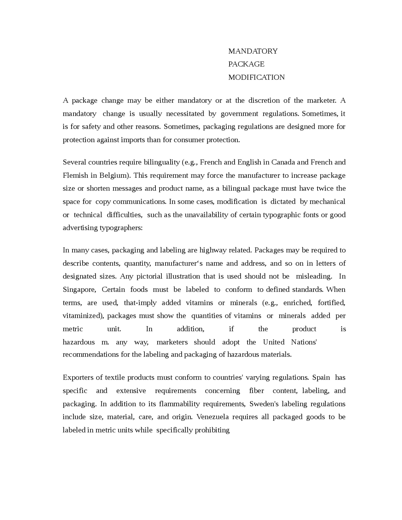 Global marketing management-BRANDING LEVELS AND ALTERNATIVES- Part 3 ...