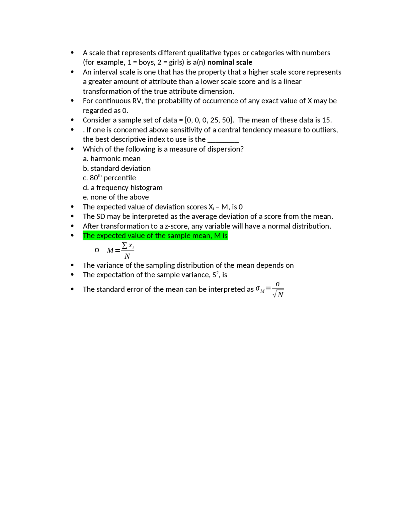 Absolute Deviation Boxplots Statistical Inference Psyc 2020 Docsity