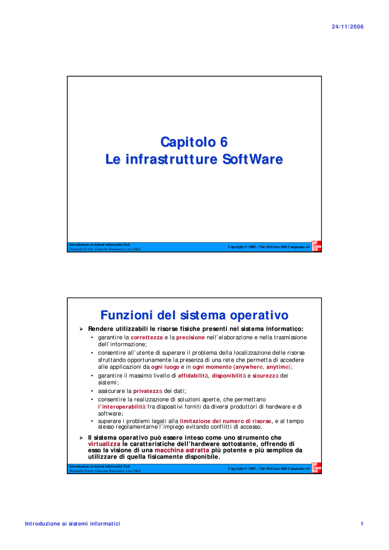 Informatica Docsity