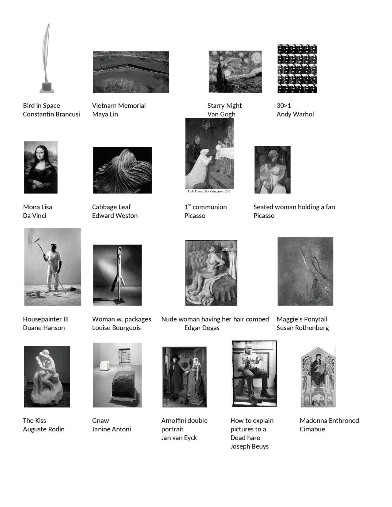 Bird in Space Constantin Brancusi - Art in General Culture | GART 200 ...