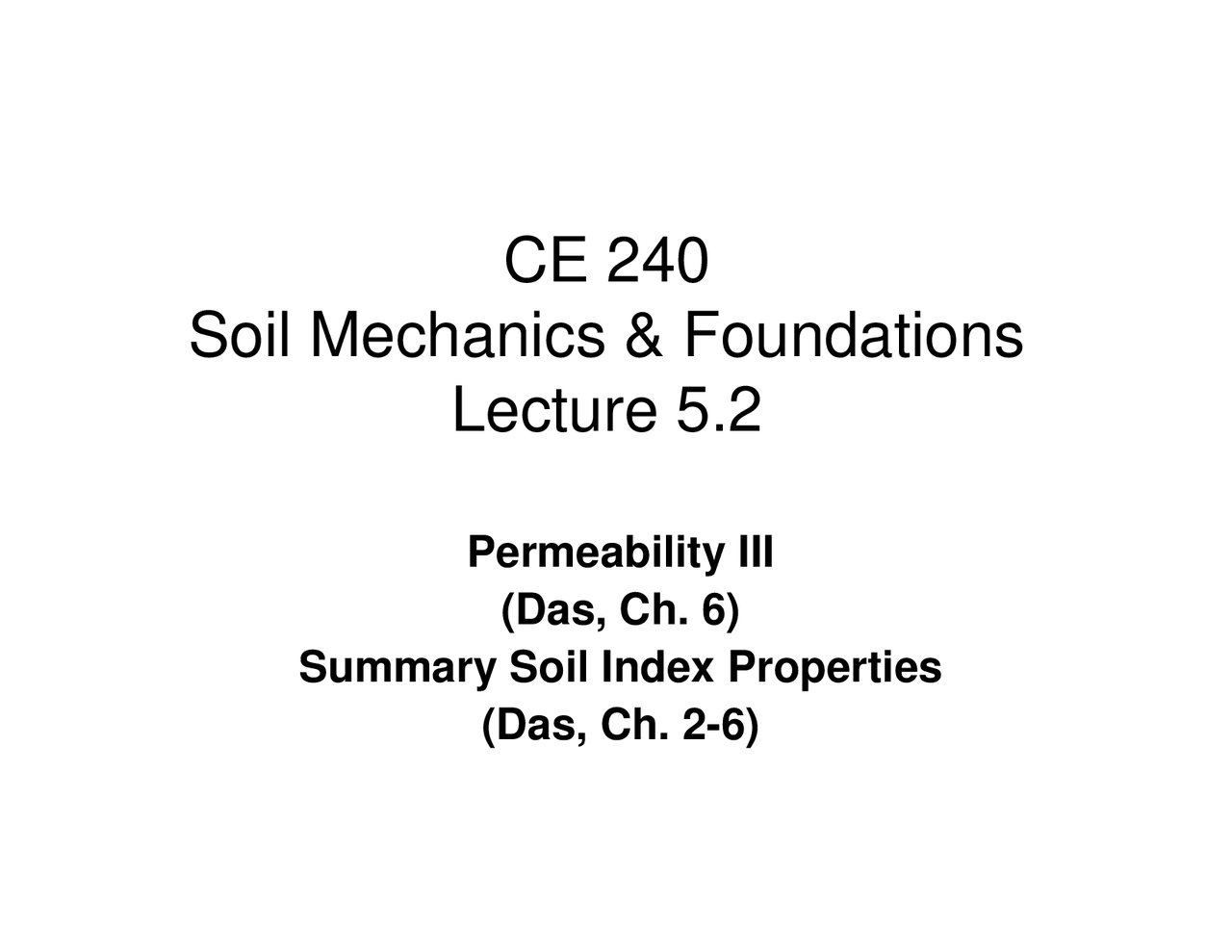 Pumping Test-Soil Mechanics and Foundations-Lecture 14 Slides-Civil and ...