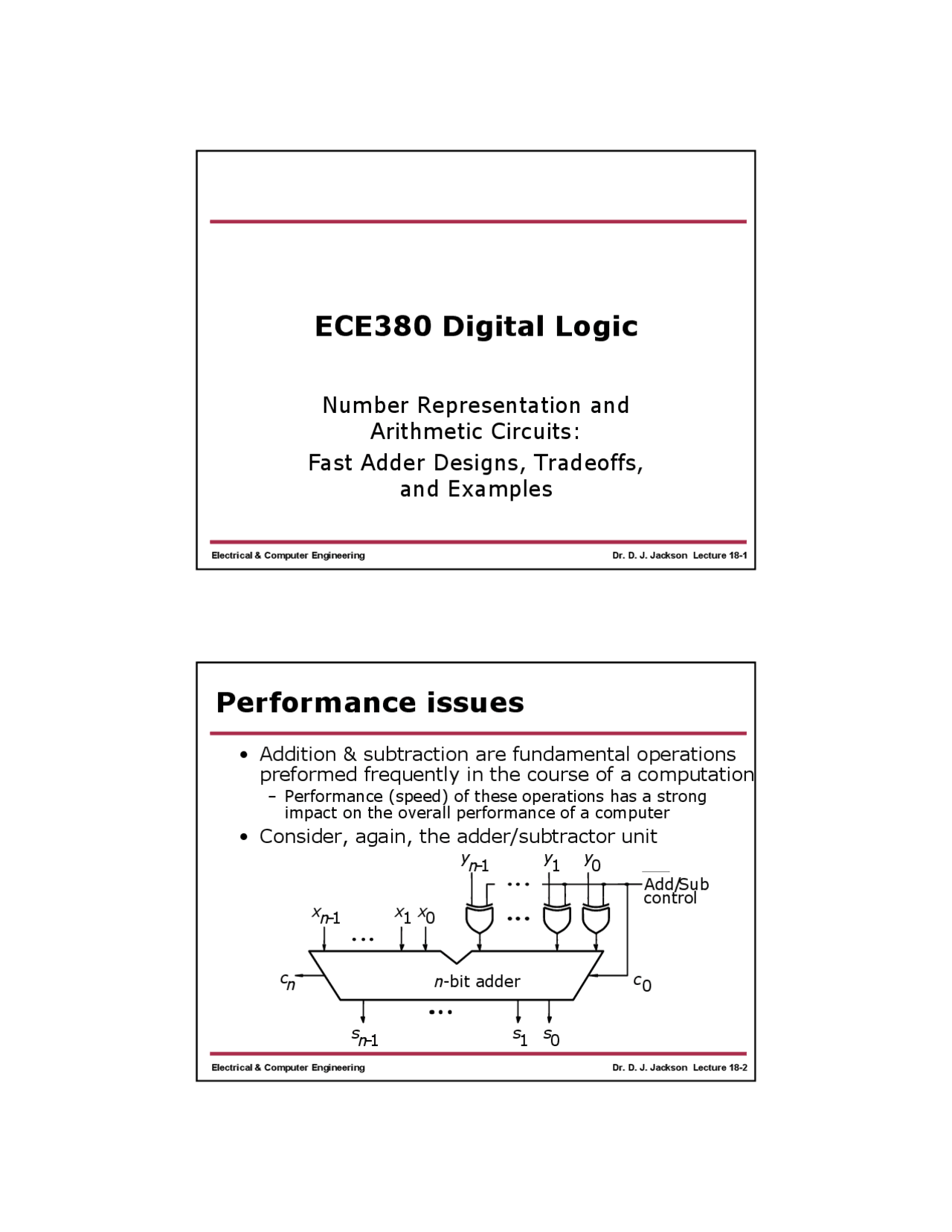 Number Representation-Digital Logic-Lecture 18 Slides-Electrical and ...