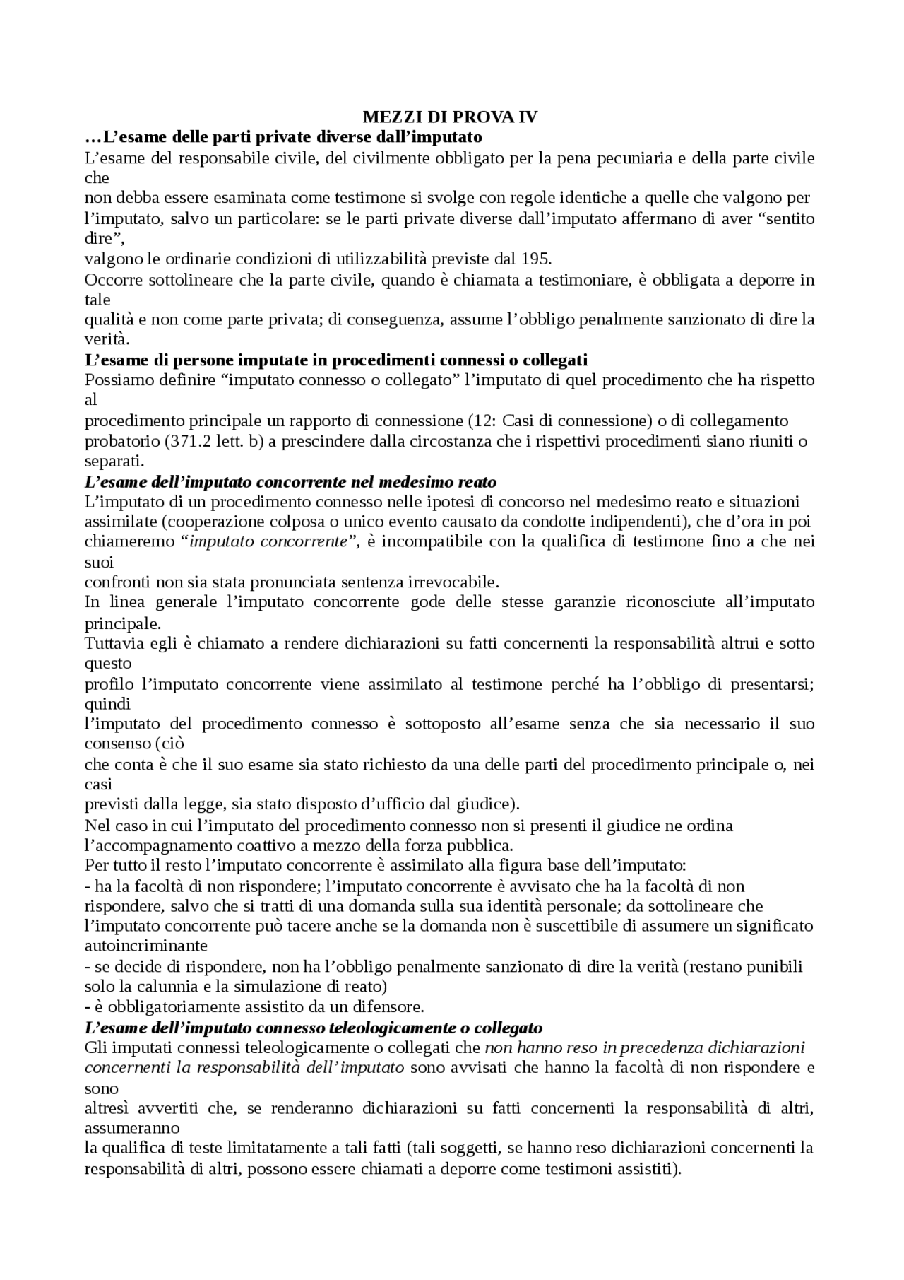 Procedura Penale Tonini 2° Parte Docsity