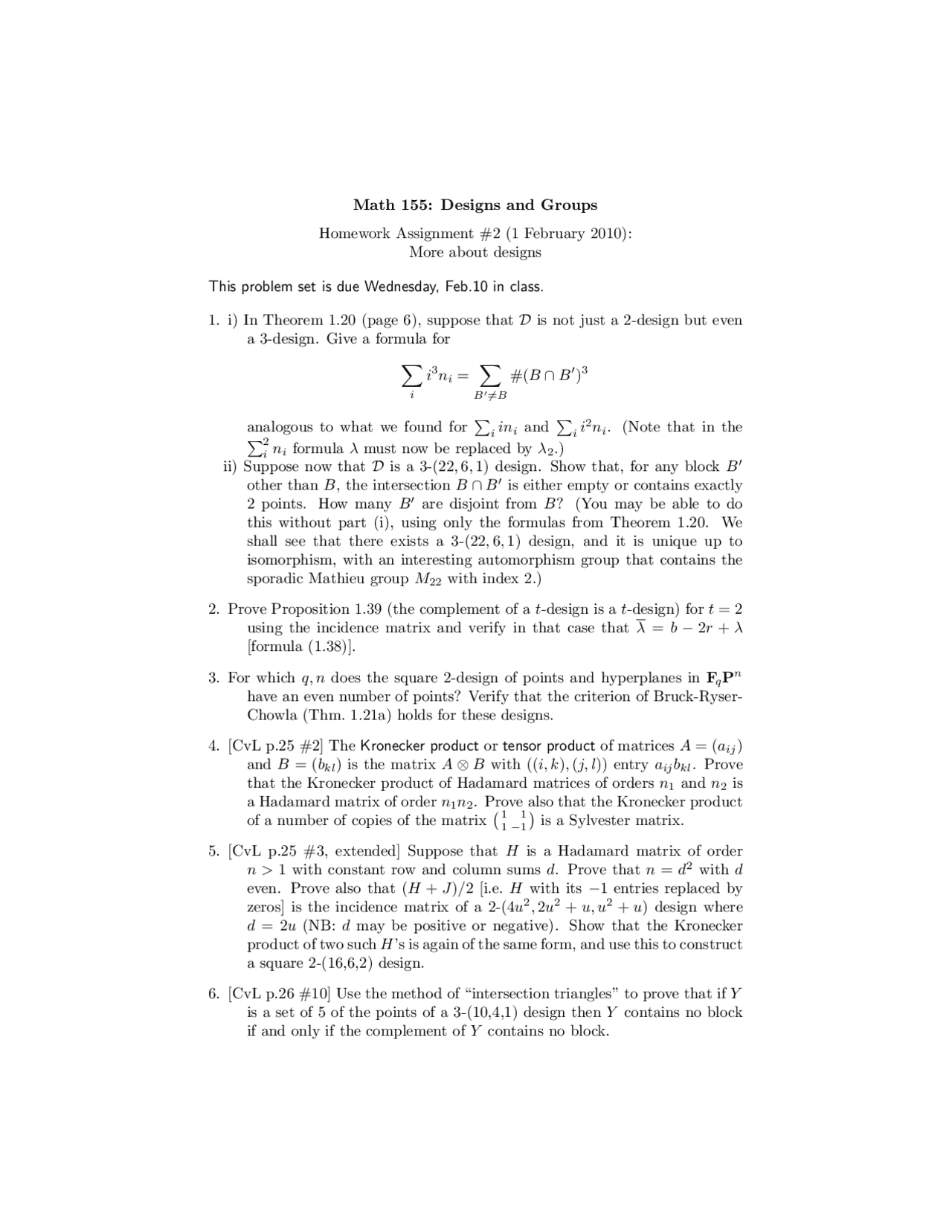 Design and Group 2 - Exercises - Mathematics | Exercises Mathematics | Docsity