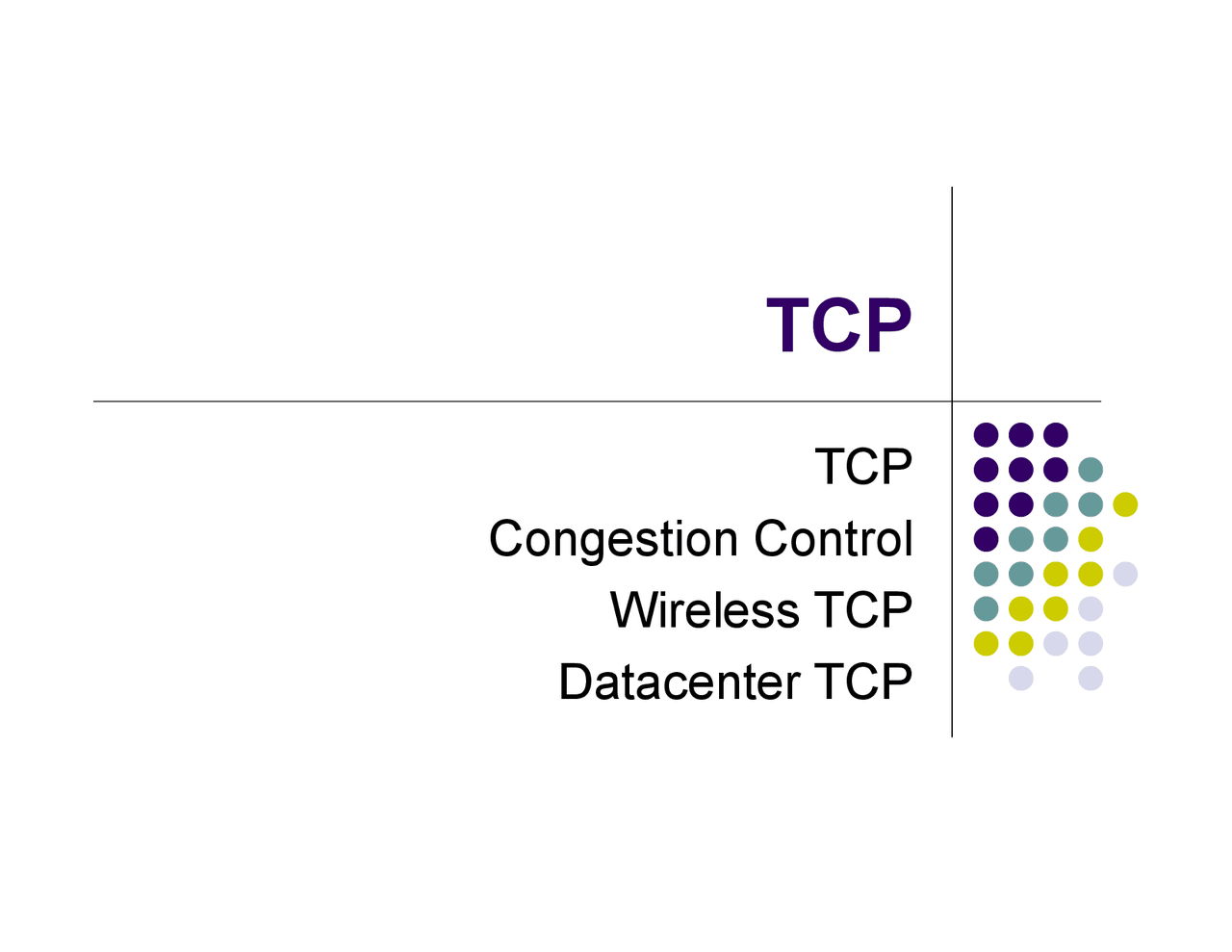 Tcp Computer Networks Lecture 07 Slides Computer Science Docsity 9853