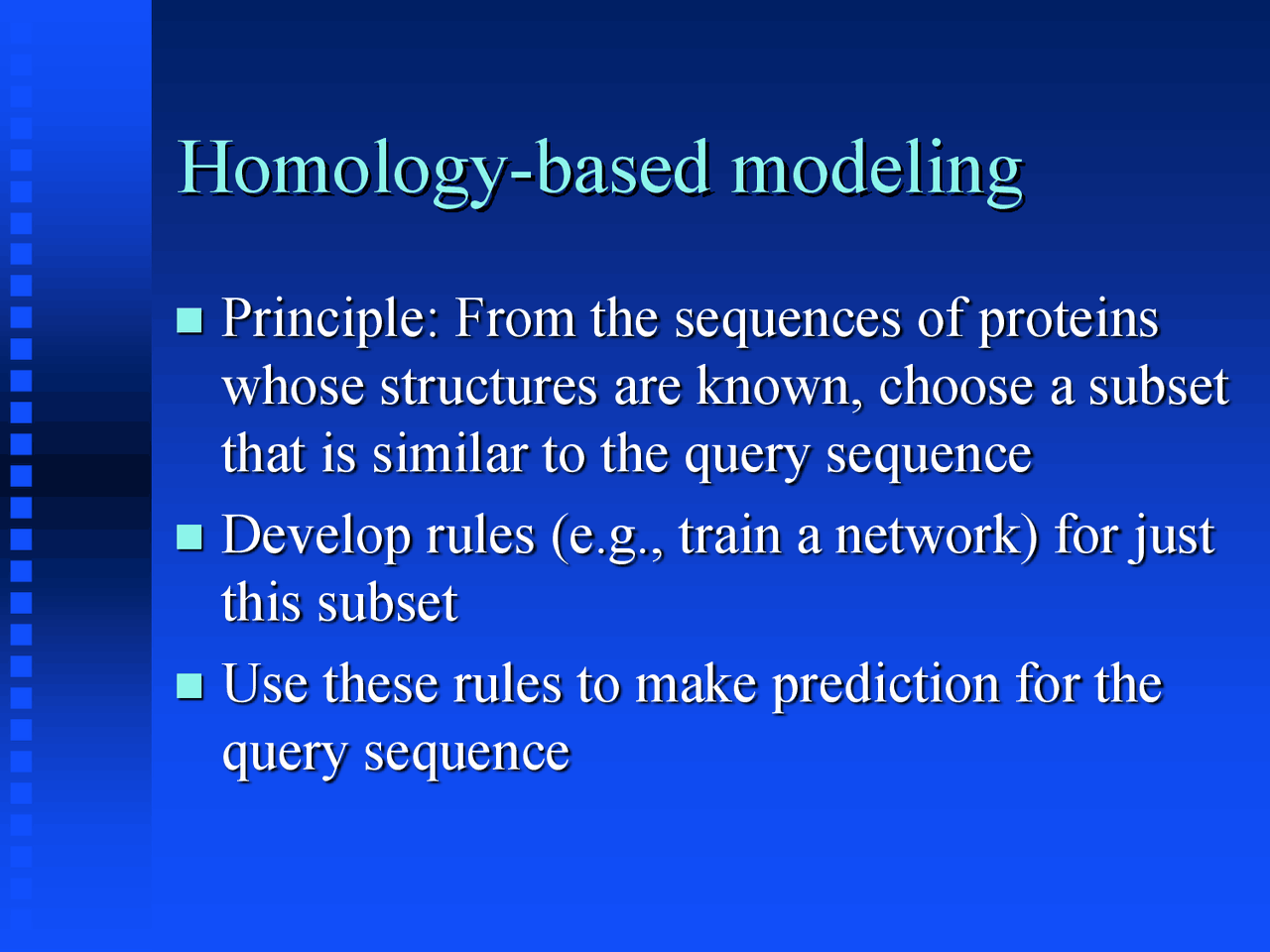 Protein Structure Prediction And Display Lecture Slide Biology 2
