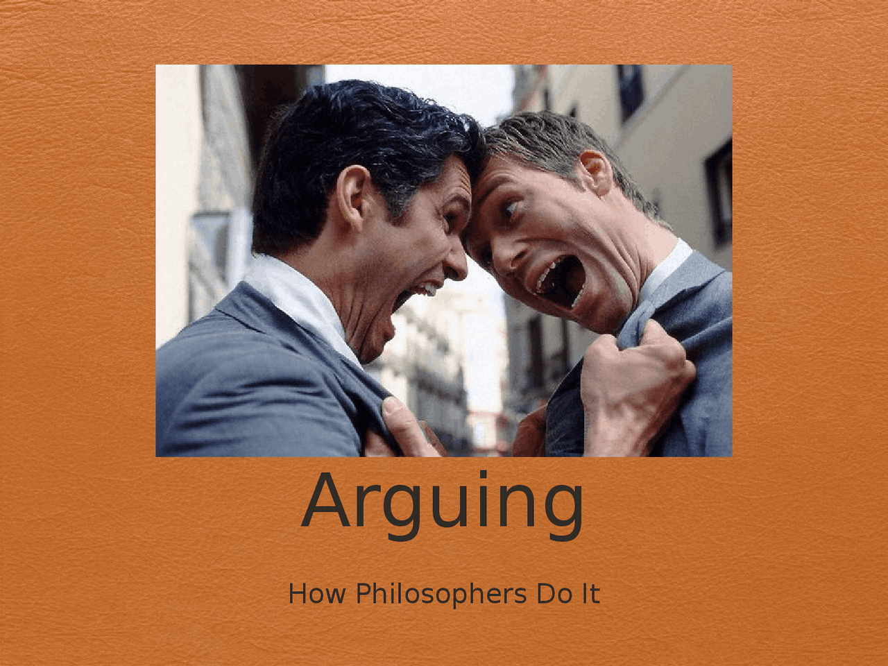 Philosophical And Deductive Arguments Lecture Slides Phil 1000