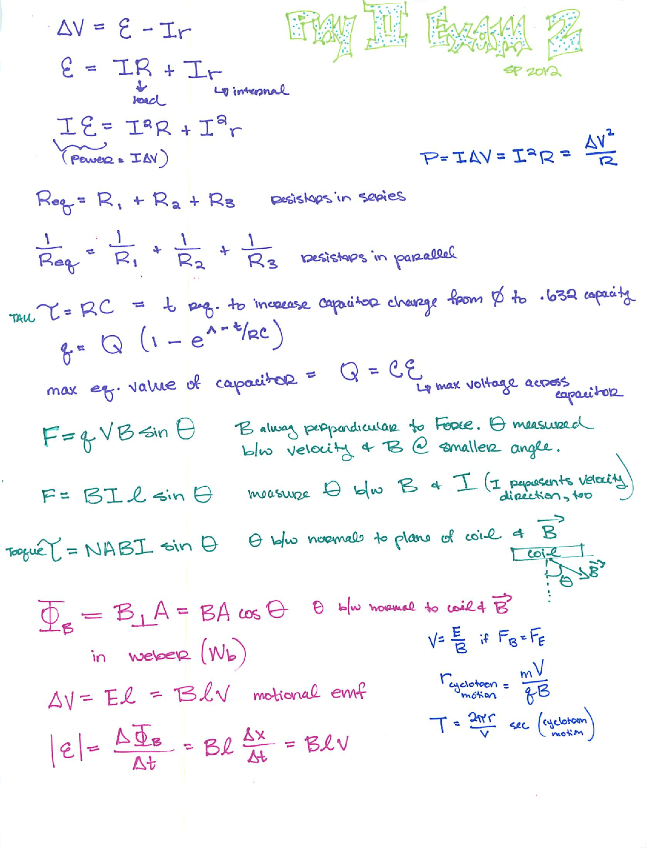Algebra Based Physics I Exam 2 With Solutions Phy 1623 Docsity