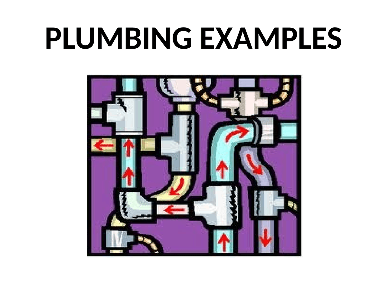 Plumbing Examples on Mechanical and Electrical Systems | CM 3303 - Docsity