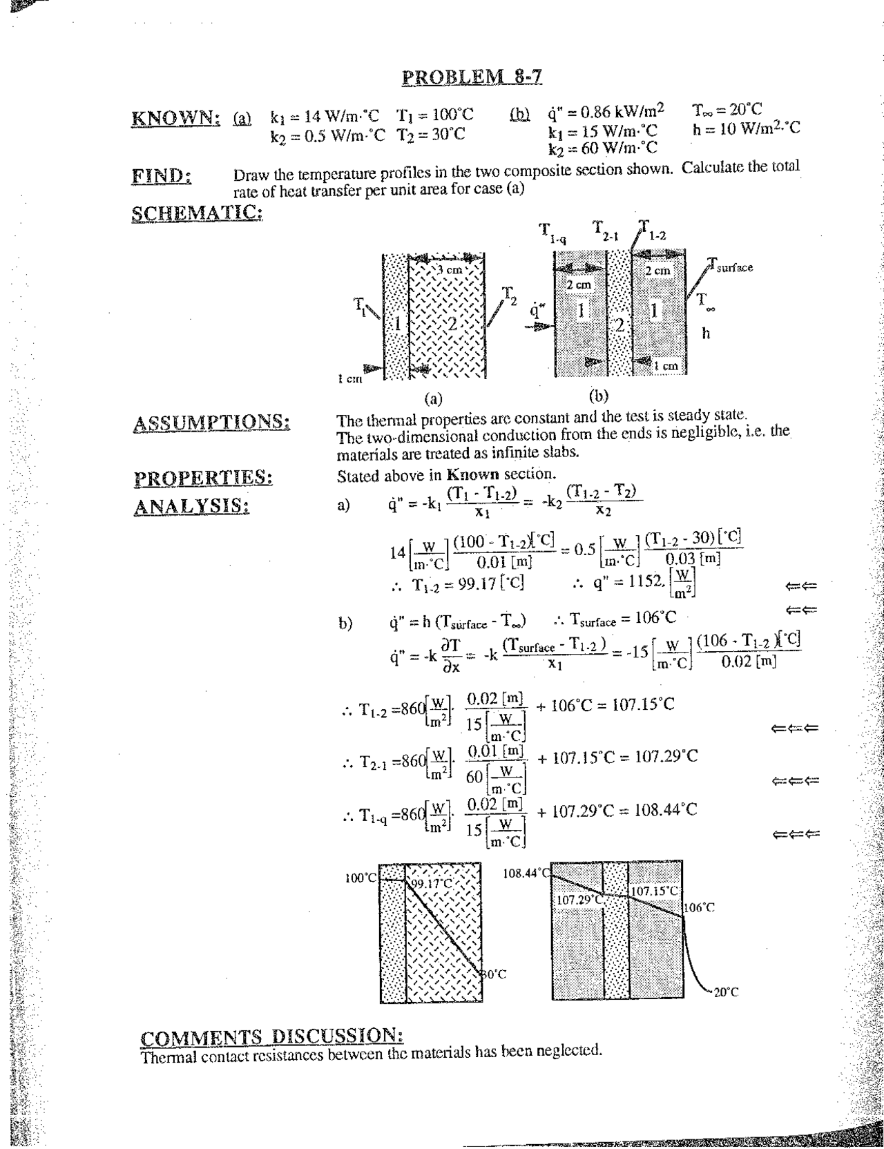 Internal Forced Convection Notes For Homework Egn 3358 Docsity