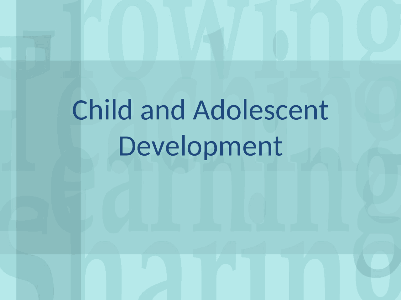 Child and Adolescent Development - Study Guide | PSYC 2060 | Study ...