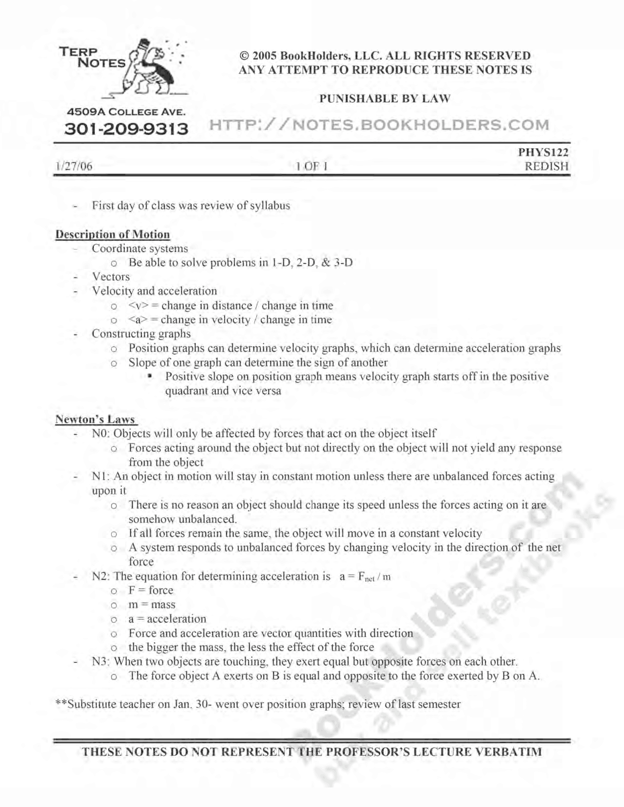 Syllabus Review Fundamentals Of Physics Ii Phys 122 Docsity