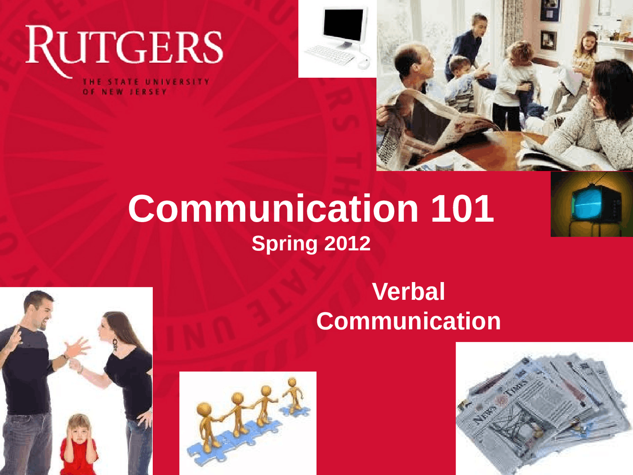 Introduction to Verbal Communication - Language | 189 101 - Docsity