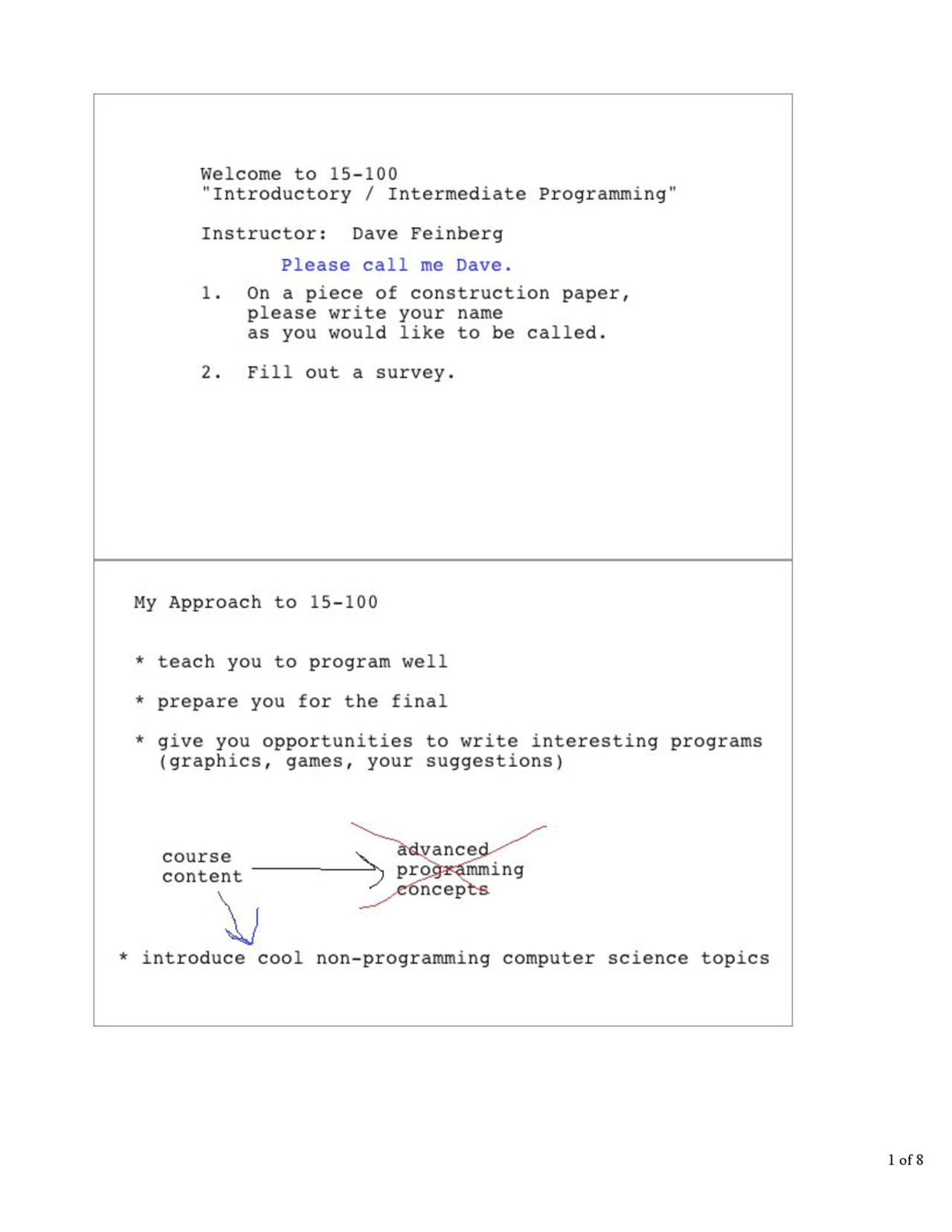 Introduction And Intermediate Programming Lecture Slide Robotics