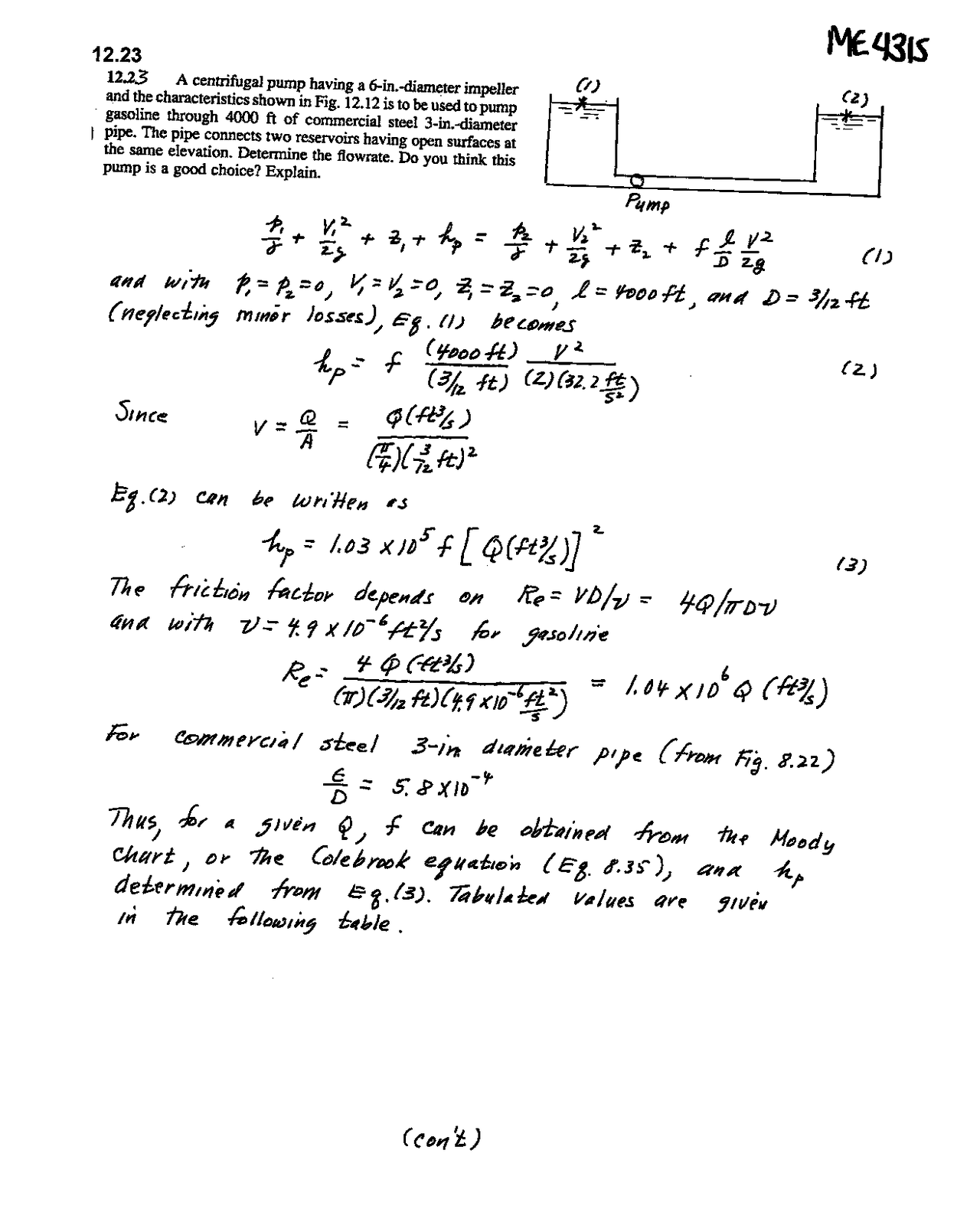 Midterm Exam With Solutions Energy Systems Analysis And Design Me
