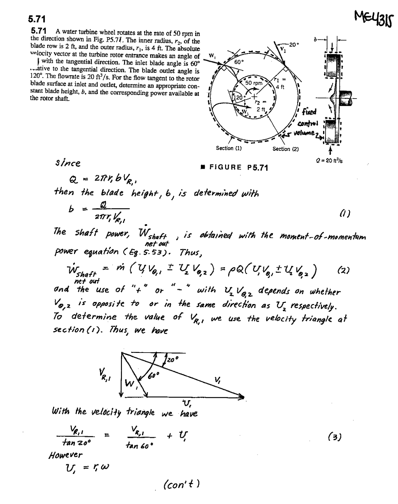 Questions With Answers Energy Systems Analytical And Design Me 4315