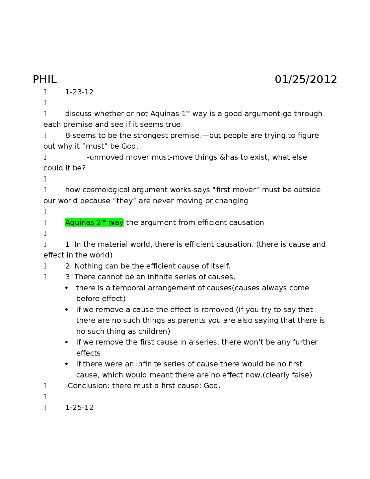 Philosophy Notes Introduction To Philosophy Phil 1000 Docsity