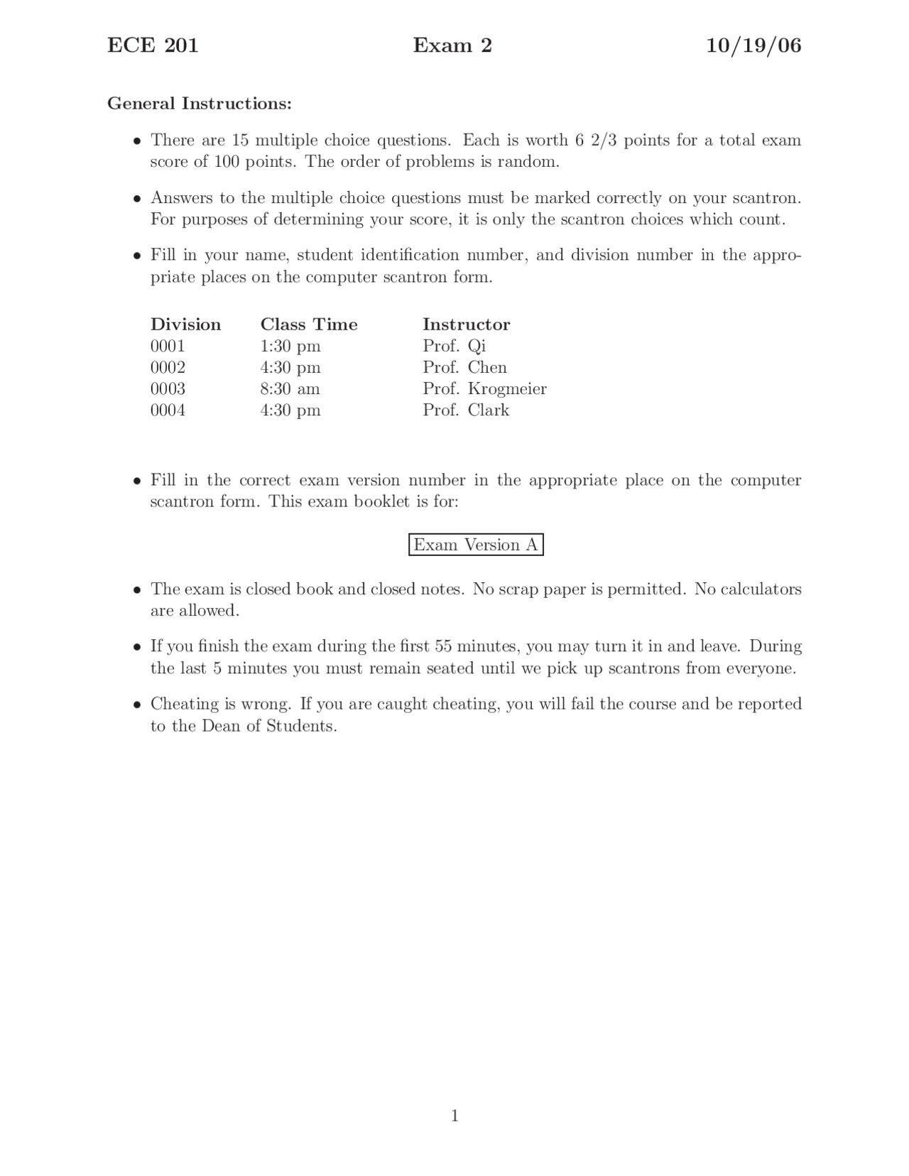 Exam 2 Solved Problems Linear Circuit Analysis I Ece 20100 Docsity