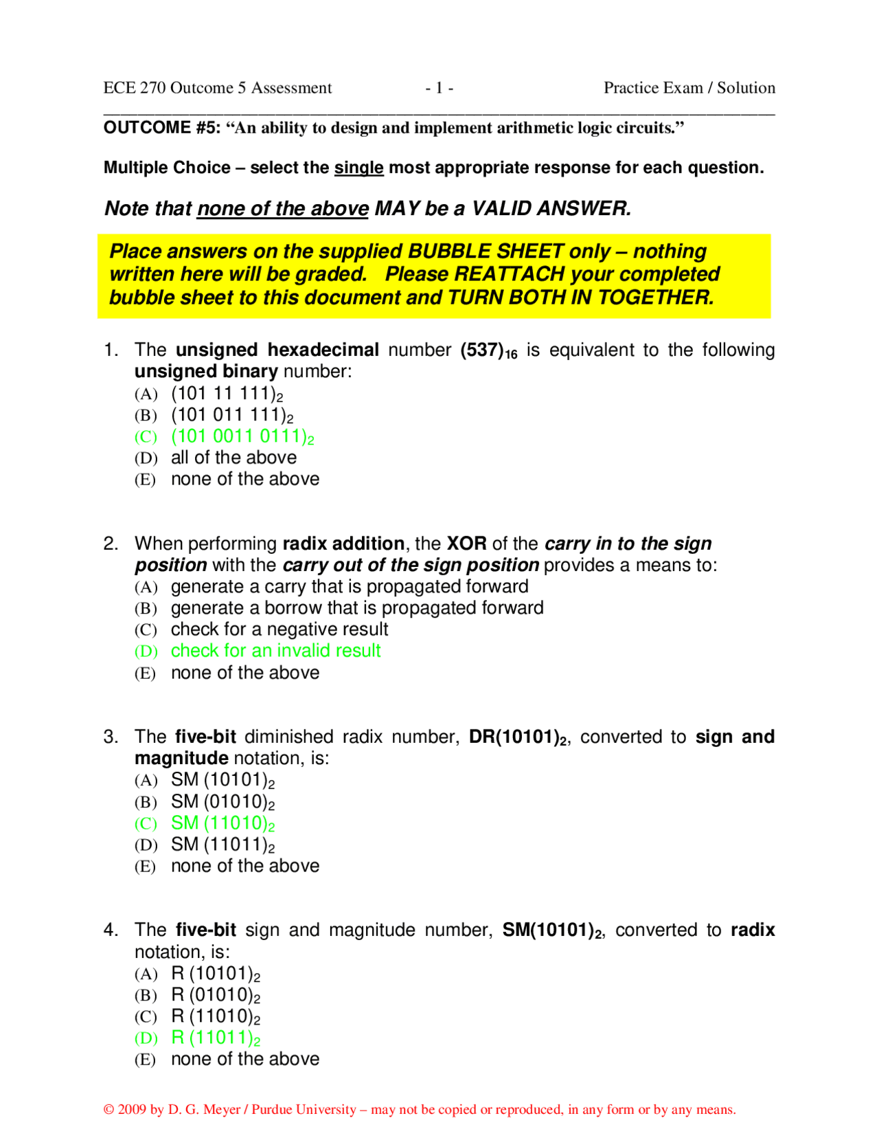 Introduction To Digital System Design Outcome 5 Assessment Ece