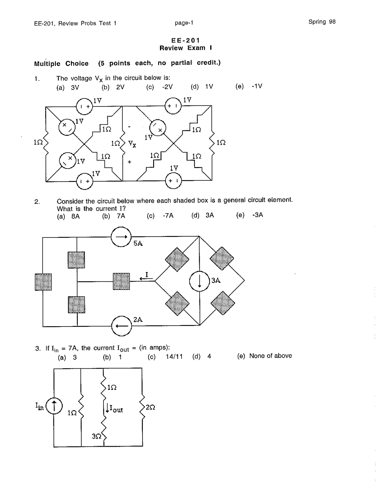 32 Solved Problems On Resistance Voltage Circuit Exam 1 Ece 20100