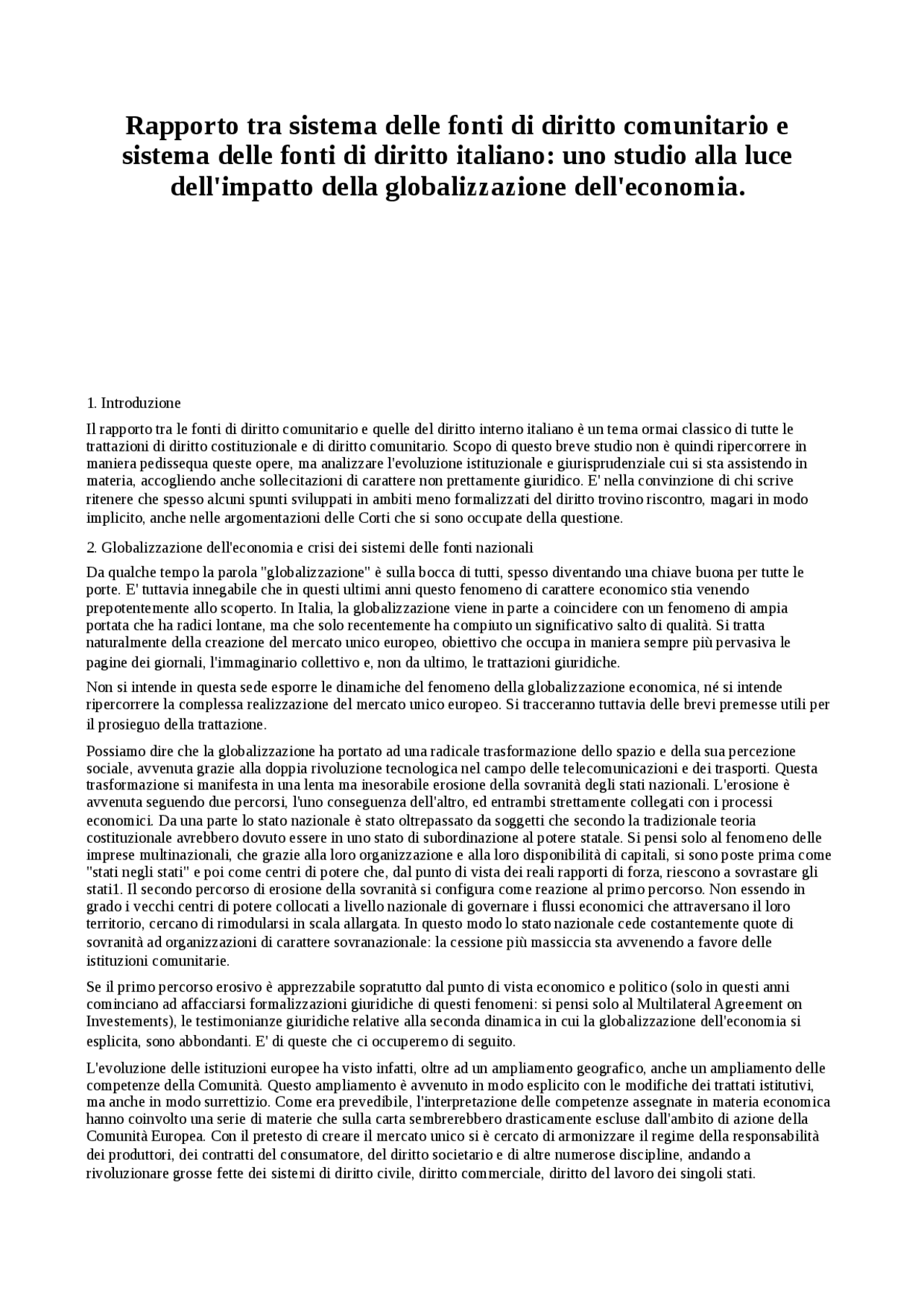 Sentenza Simmenthal Docsity