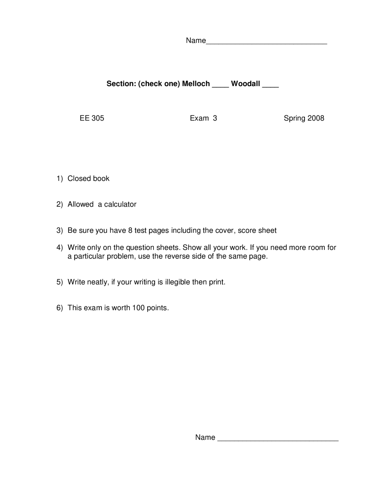 Exam 3 Questions Semiconductor Devices Ece 30500 Docsity