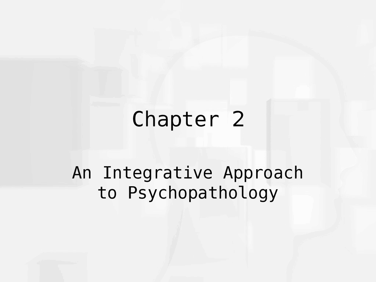 An Integrative Approach to Psychopathology - Notes | PSYC 3082 | Study ...