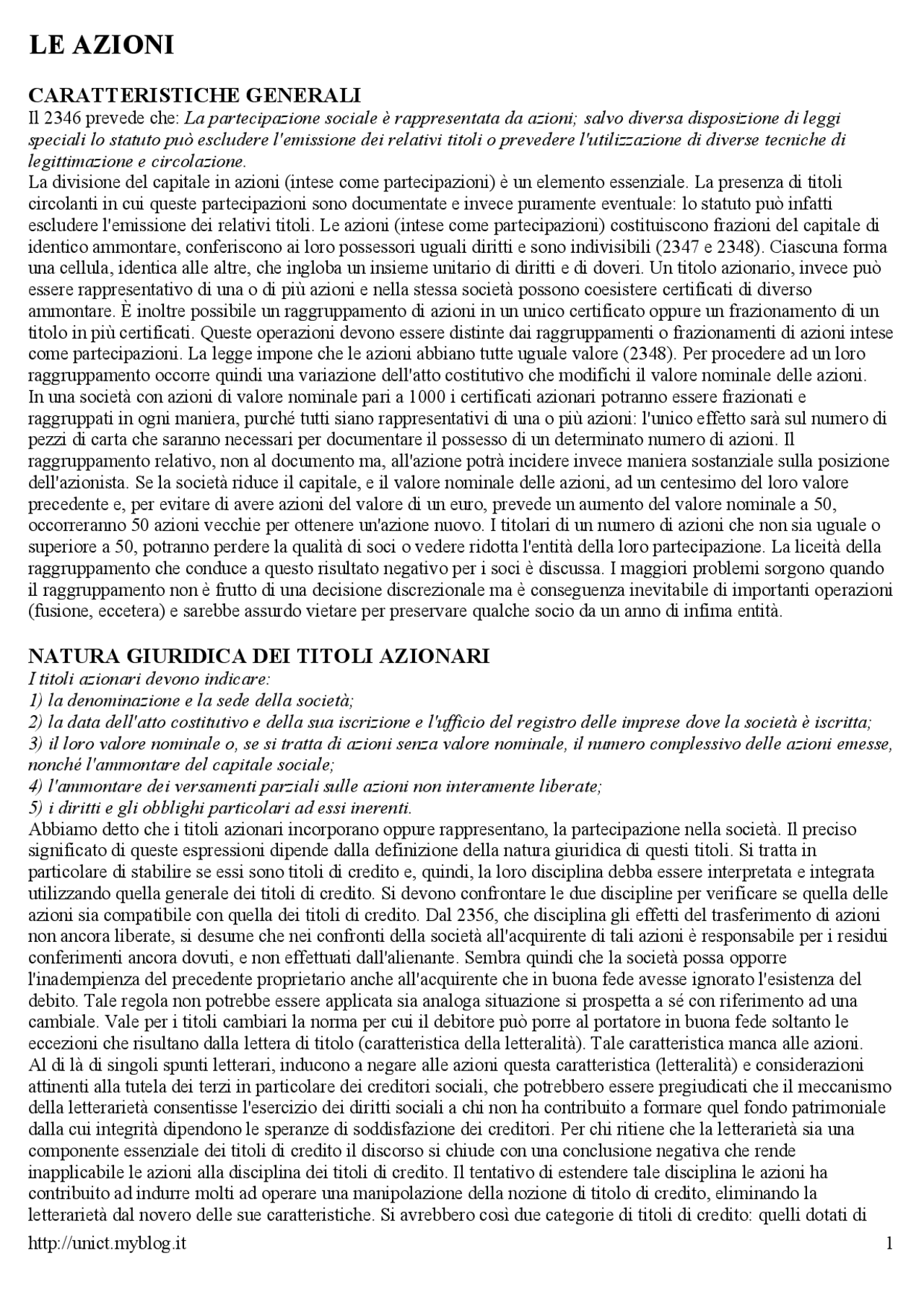 Cap4 Le Azionipdf Docsity